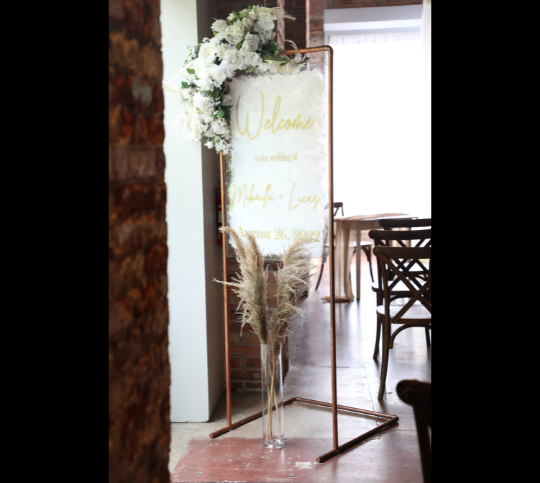 Copper Frame – Infinity Events & Decor